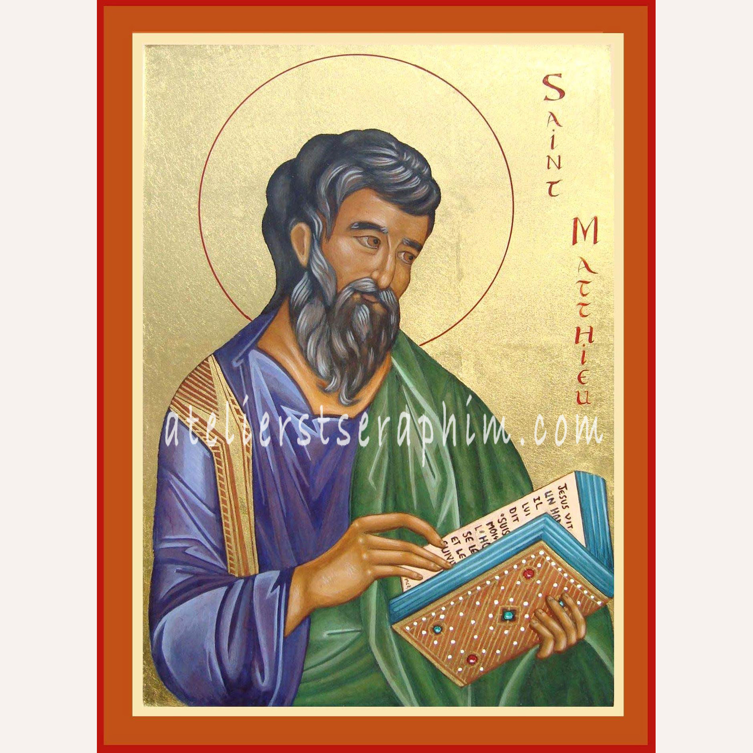 Apôtre saint Matthieu – Atelier Saint Séraphim